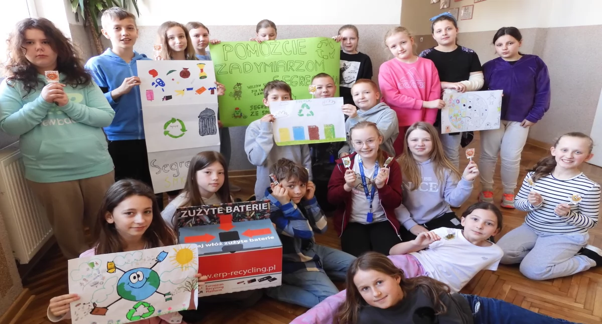 Zbiórka zużytych baterii i elektrośmieci - akcja edukacyjna Eko ...